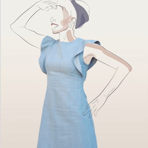 Sienna Shift Dress Sewing Pattern - Sew This Pattern - Online sewing shop