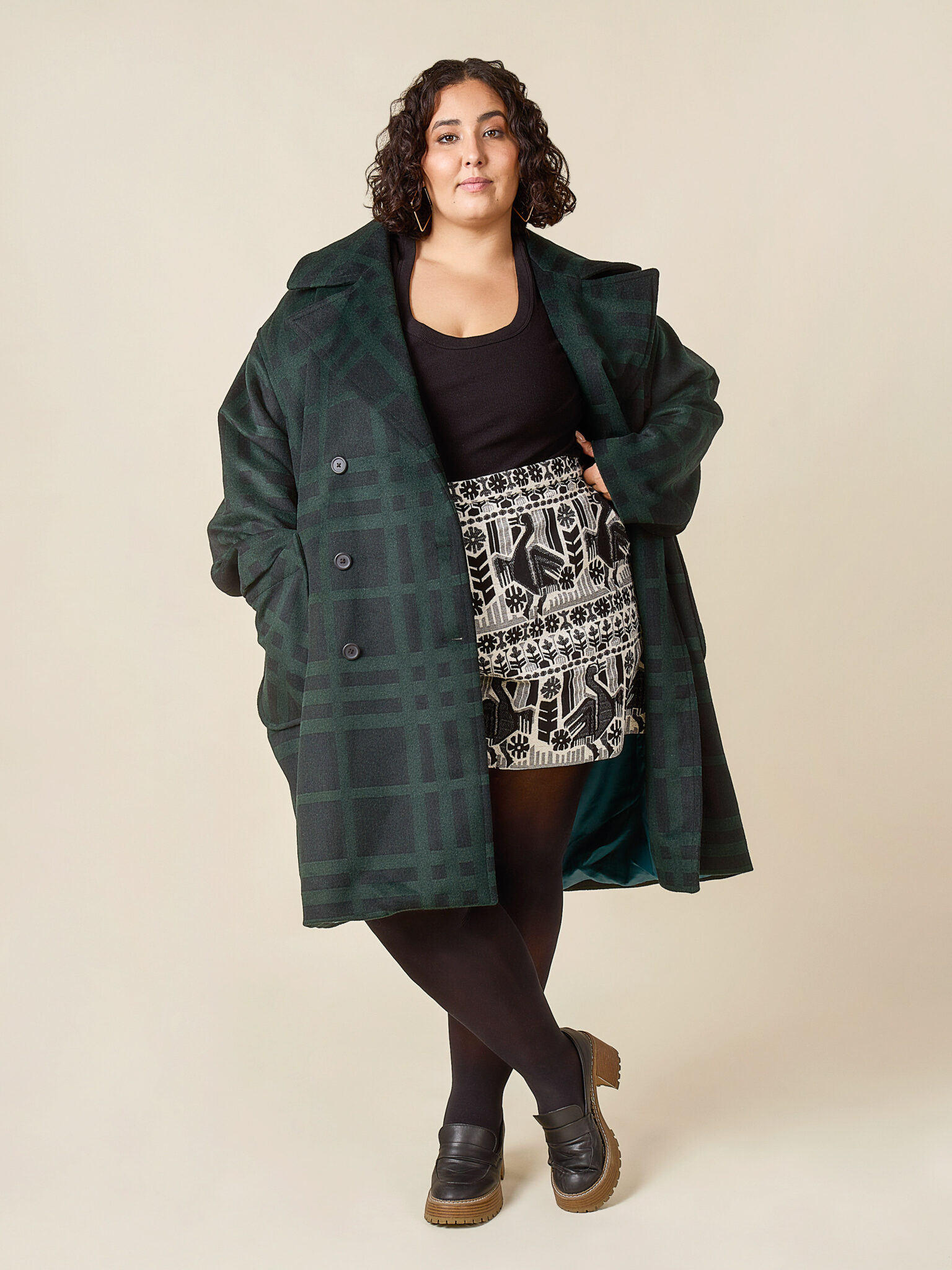 Closet Core Patterns - Phoebe Coat - Printed Pattern - Sew This Pattern ...